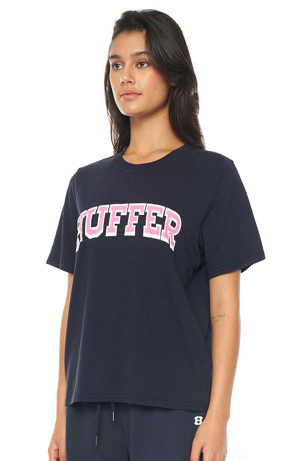 Huffer Wmns Classic Tee/Area Navy - Harry and Her