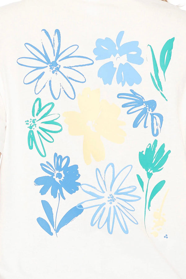 Huffer Classic Tee 170/Masterpiece Chalk - Harry and Her