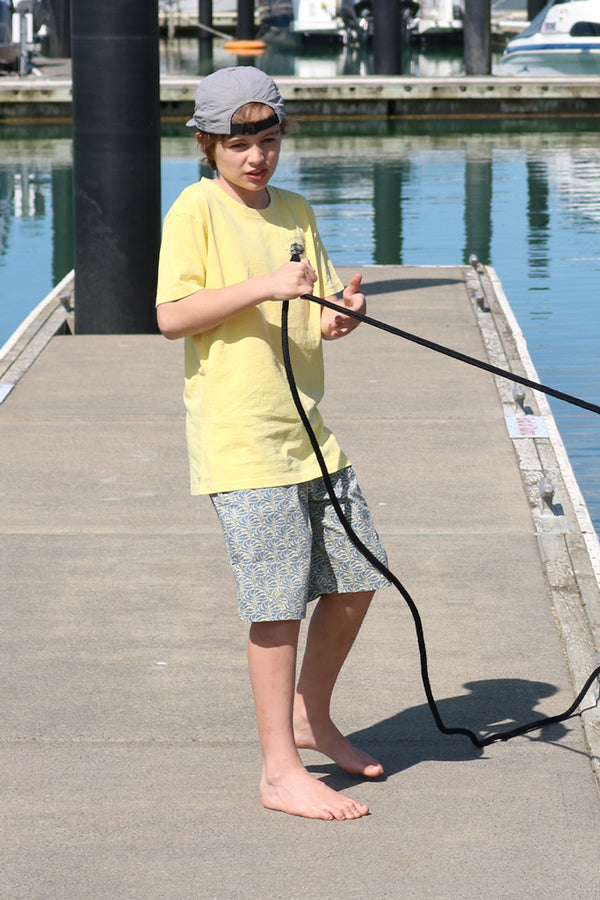 Just Another Fisherman Mini Snapper Logo Tee Sunblast - Harry and Her