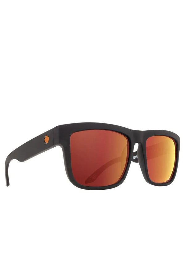 Spy Discord Dale Jr Matte Black Happy Grey Green w/ Orange Spec - Harry ...