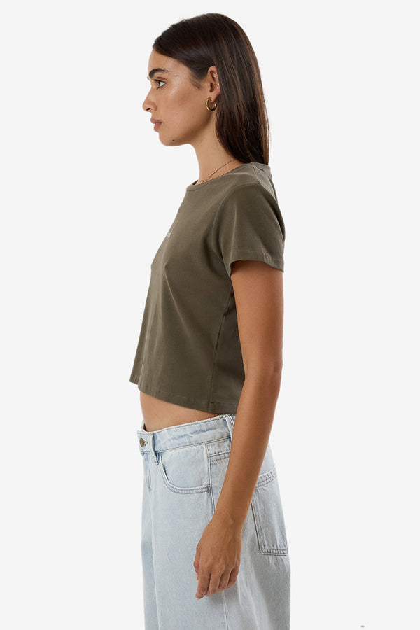 Thrills Minimal Thrills Mini Tee Tarmac - Harry and Her