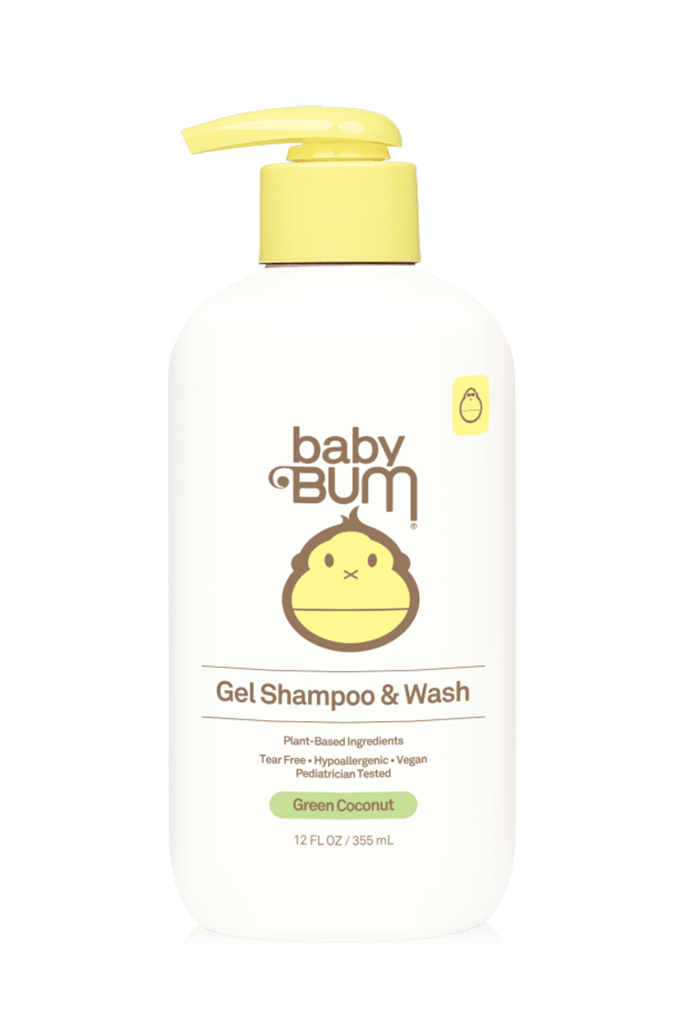 Sun Bum Baby Bum Shampoo & Wash Natural Fragrance Gel 355ml - Harry and Her